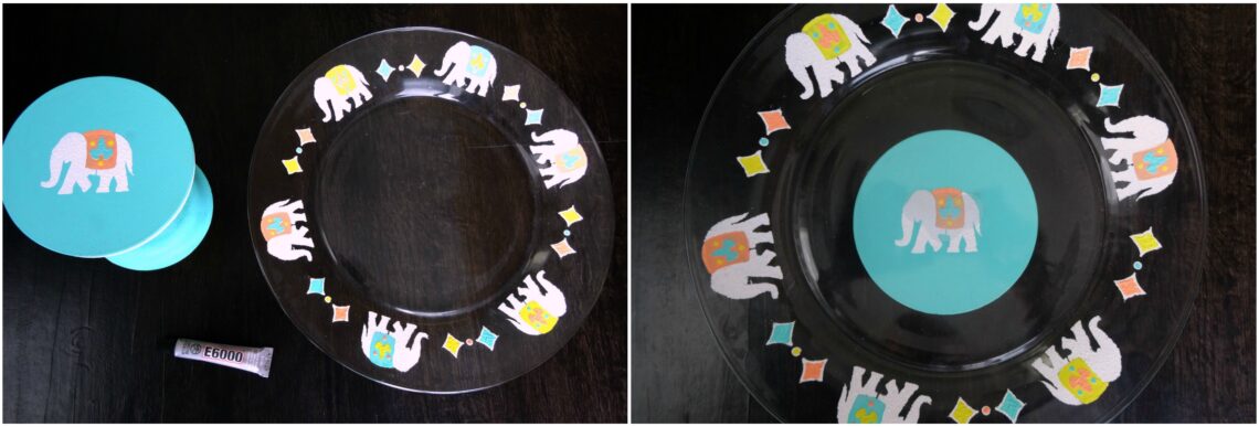 Build your own Boho Cake Stand in 8 Easy Steps - And Then Home