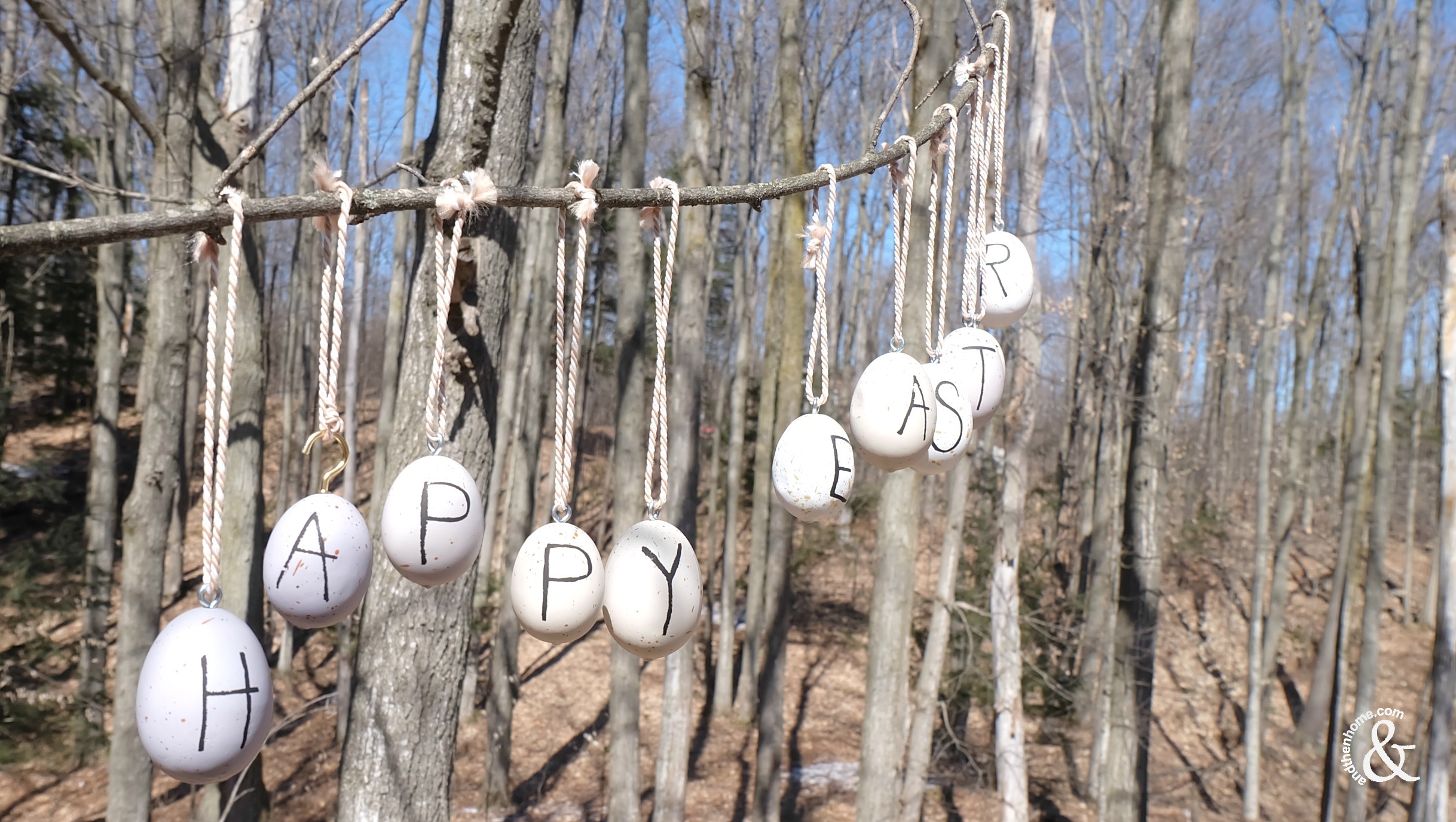Pottery Barn Inspired Easter Eggs - And Then Home