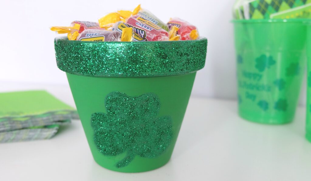 DIY St. Patrick's Day Candy Dish - And Then Home