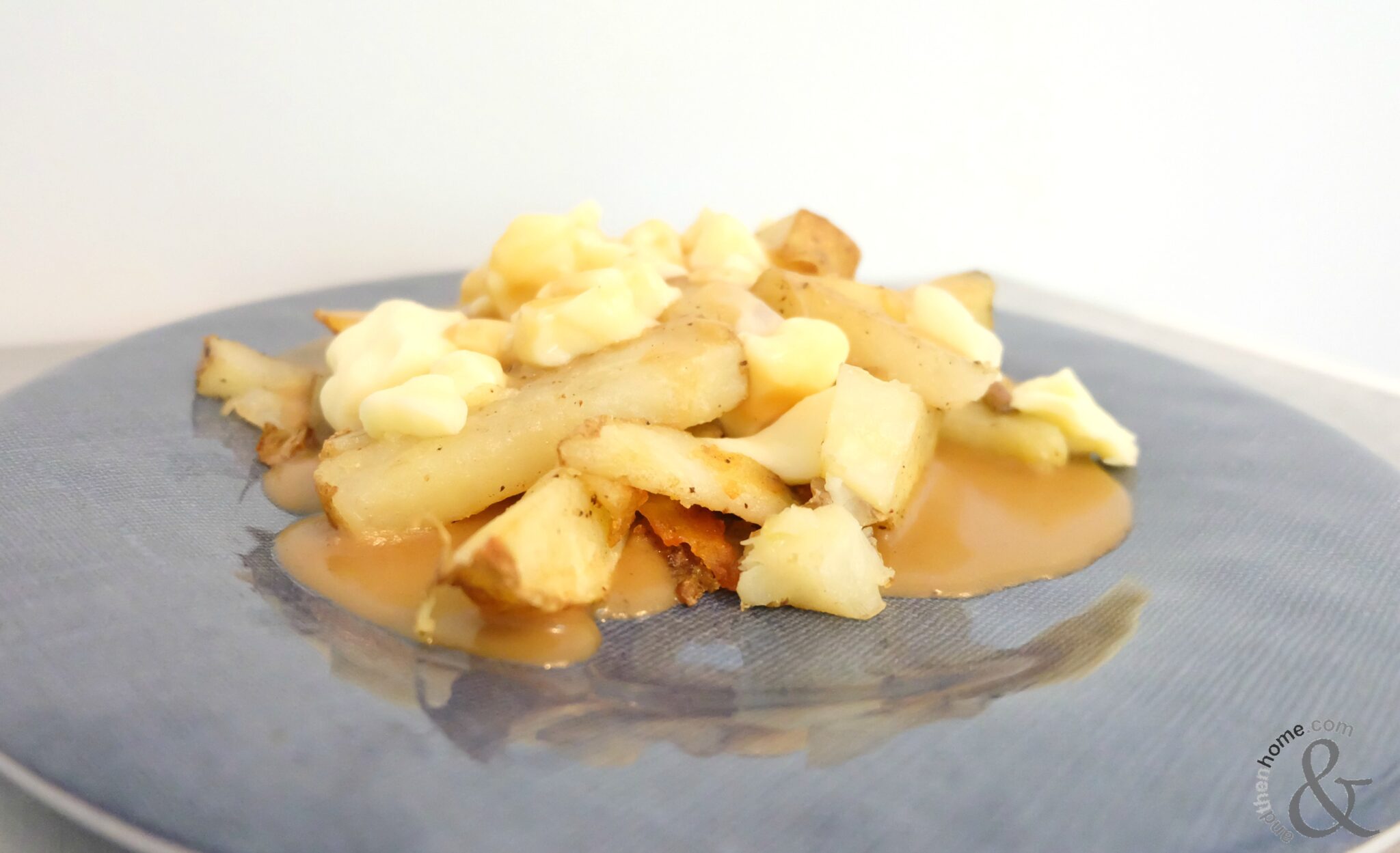 Traditional Poutine with a Homemade Gravy Recipe - And Then Home