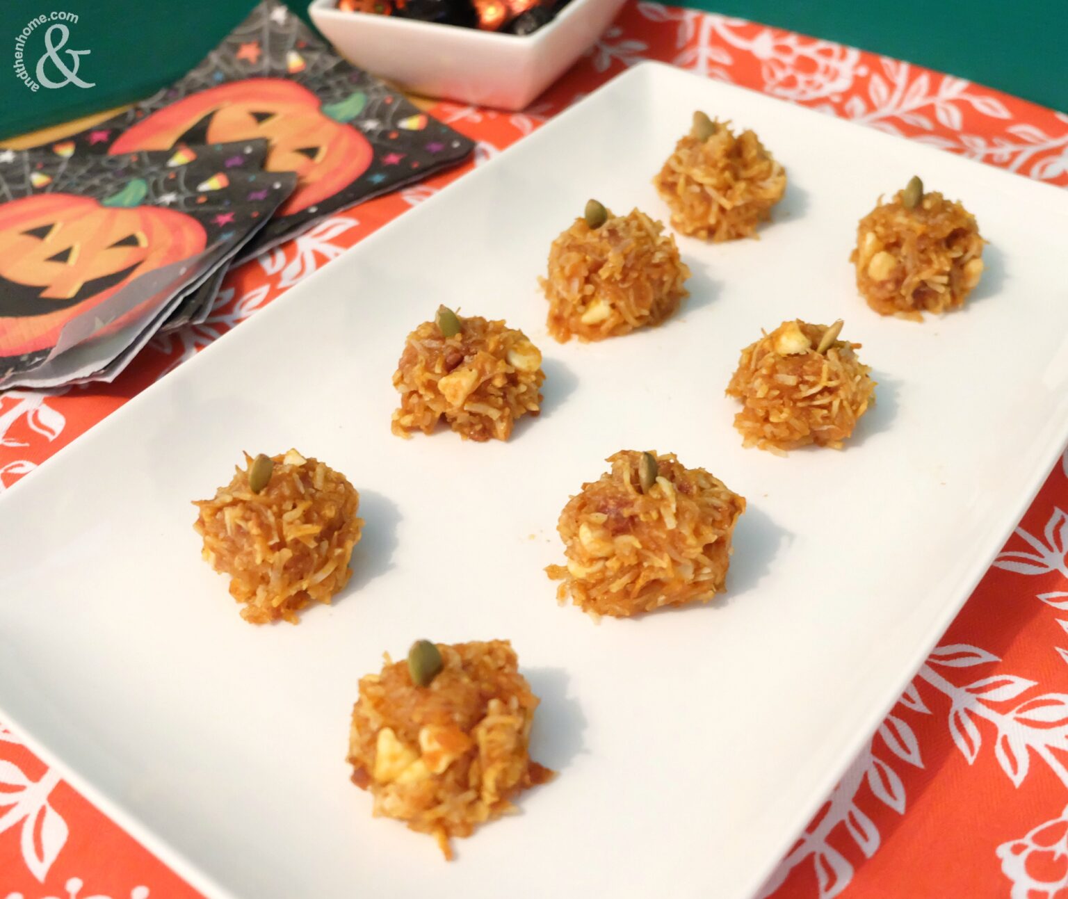 Quick and Easy Pumpkin Macaroons - And Then Home