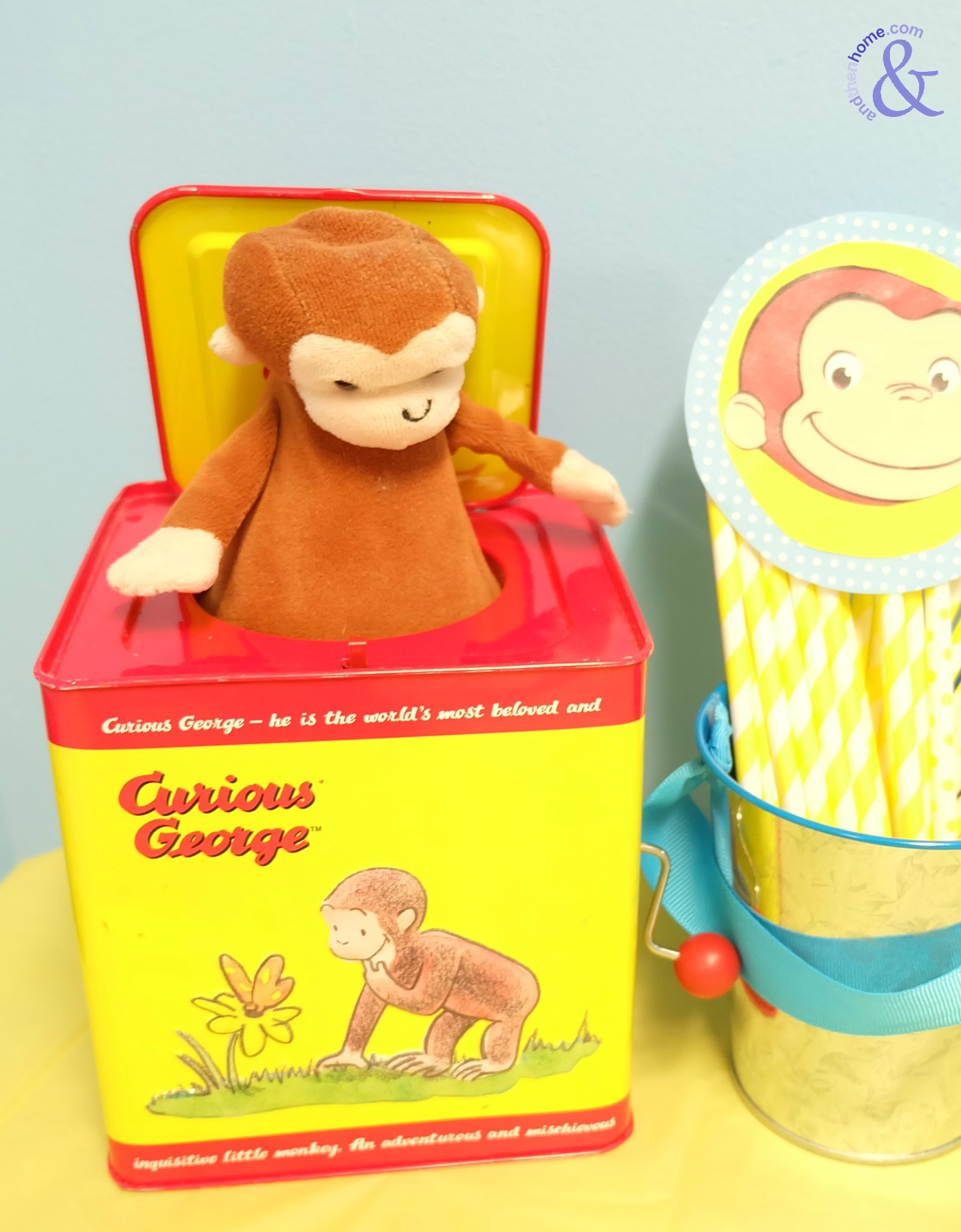DIY Curious George Themed Birthday Party - And Then Home
