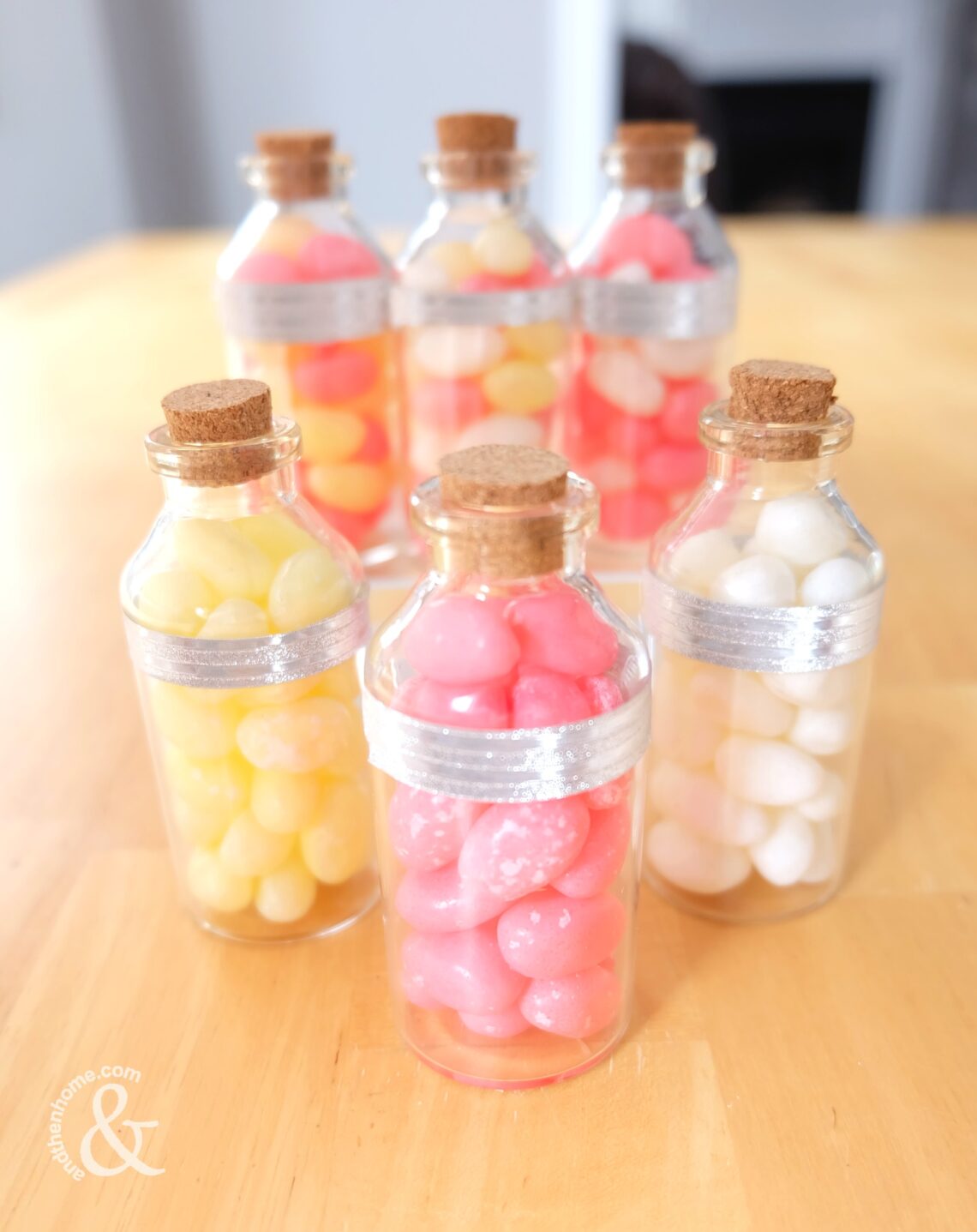 DIY Mini Candy Favour Jars - And Then Home
