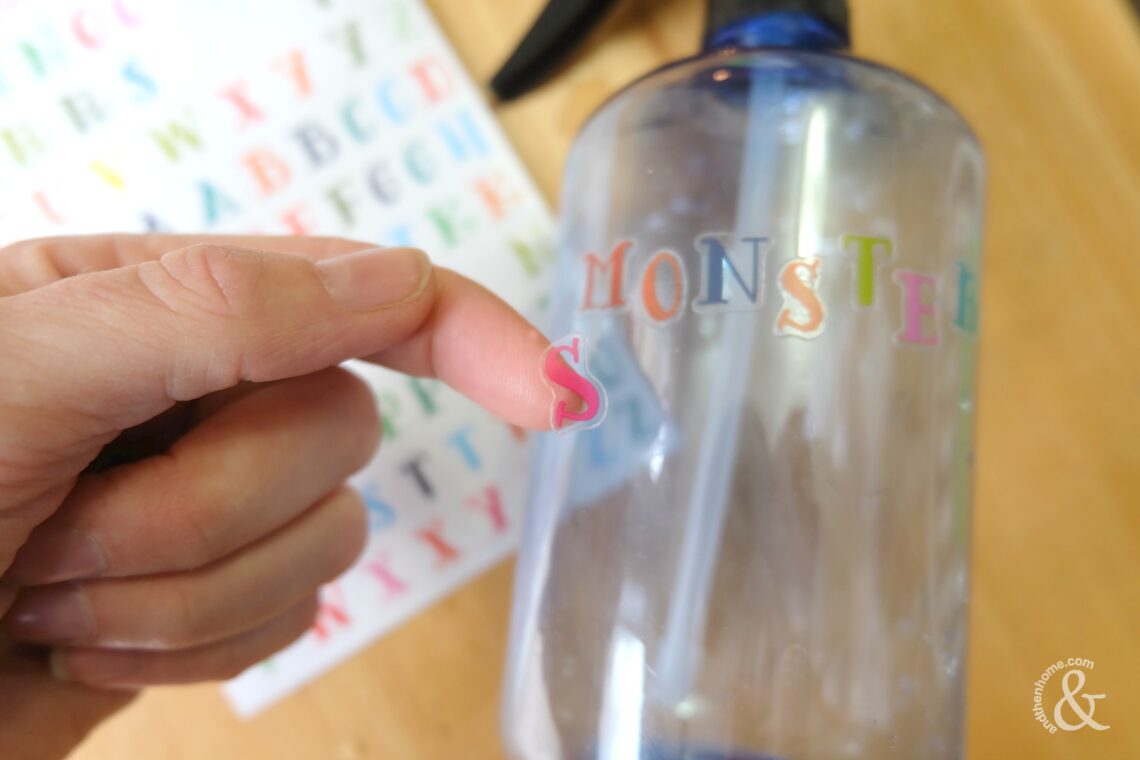 DIY Magic Monster Spray - And Then Home