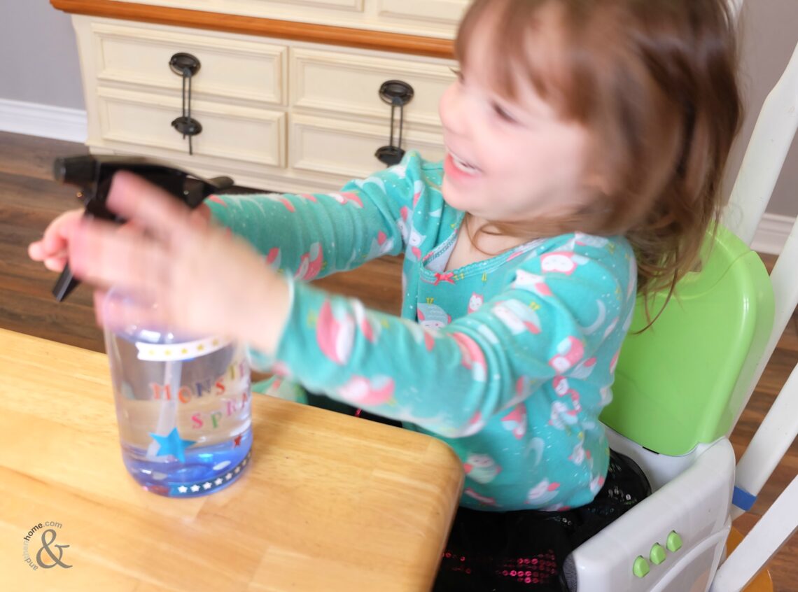 DIY Magic Monster Spray - And Then Home