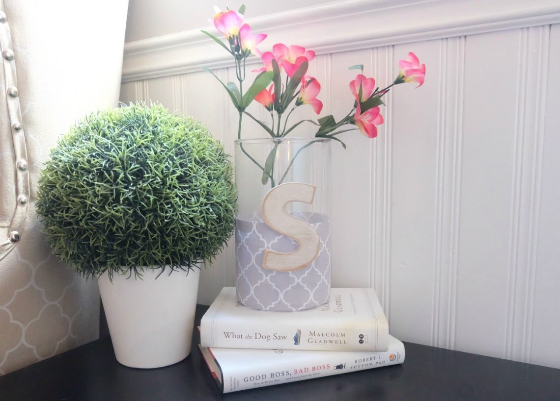 The Best DIY Architectural Letter Decor - And Then Home